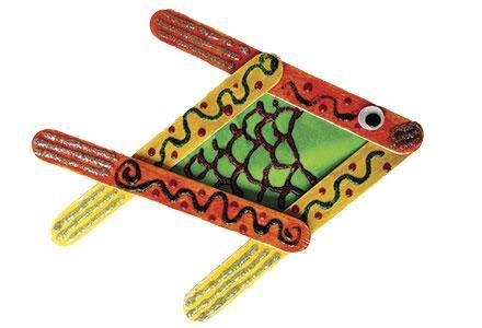 Wiggly-Eyed Glitter Fish Craft - Boston Parents Paper